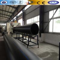 China HDPE PE Single-layer Solid Wall Oil Gas Supply Pipe Extrusion Equipment In China for sale