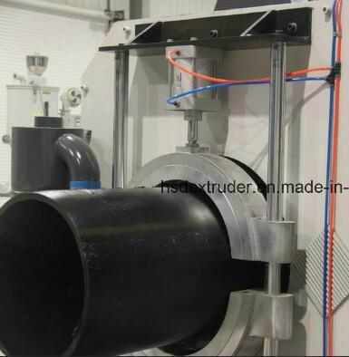 China Thermal Insulating Jacket Casing Pipe District Heating Pipe Automatic HDPE Plastic Extruder for sale