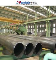 China 3PE Anti Corrrosive Steel Pipe Making Machine With Sand Blasting And Rust Removal for sale