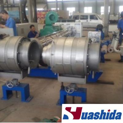 China Steel Pipe Machine With O-Type Round Extrusion Technology For 3lpe / Fbe Coating for sale