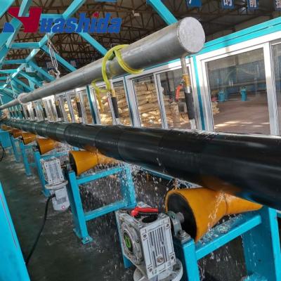 China Large Scale 2LPE / 3LPE O-Type Extrusion Coating Equipment For Pipe Manufacturing  for sale