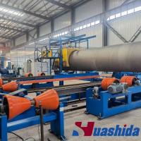 China Automated 3pe 2lpe Fbe Powder Internal External Coating Production Line For Oil And Gas Steel Pipes for sale