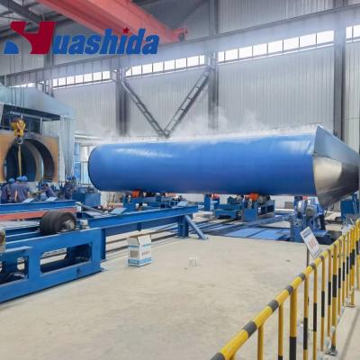 China Global Standard Pipeline Coating Machinery Internal-External FBE 3LPE  Steel Pipes for sale
