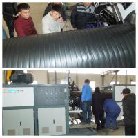 China High Performance Large Diameter Hollow Wall Exhaust Corrugated Pipe Extrusion Line For Mining for sale