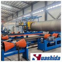 China Steel Pipe External 3lpe Internal FBE Anti-Corrosion Coating Equipment with Shot Blasting Machine for sale