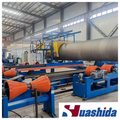 China Steel Pipe External 3lpe Internal FBE Anti-Corrosion Coating Equipment with Shot Blasting Machine for sale