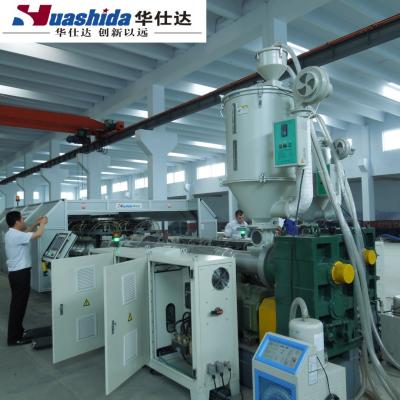 China Single screw Double Wall HDPE Corrugated Conduit Pipe Extrusion Line For Water Supply for sale