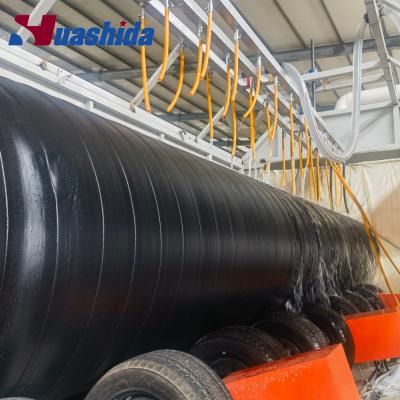 China Foaming CE Certified Computerized Polyurethane Spraying Foam Preinsulated Steel Pipe Making Machine for sale