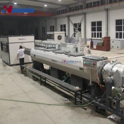China HDPE Polyethylene Underground Plastic Water Gas Supply Pipeline Making Machine for sale