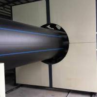 China Qingdao Huashida HDPE Water/Gas Supply Pressure Pipe Single Layer Extrusion Line Speg 20-110 mm for sale