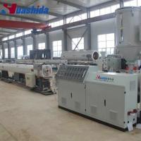 China HDPE PE Underground Plastic Water Gas Supply Pipe Production Line for sale