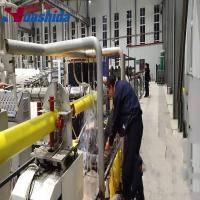 China Automated One-Step Polyurethane Insulated Pipe Production Line for Buried Thermal Pipelines for sale