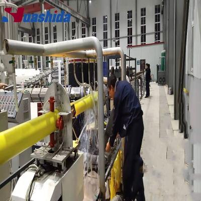 China Automated One-Step Polyurethane Insulated Pipe Production Line for Buried Thermal Pipelines for sale