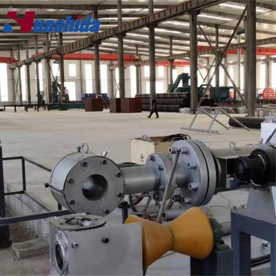 China Large Output Polyurethane Insulated Pipe One-Step Extrusion Line Manufacturer for sale