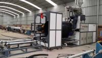 China 1200-4000 mm Plastic Machine Line For PE Double Wall Corrugated Pipe Production for sale