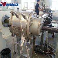 China Cold Storage Coal Mines Petroleum Chemical Flexible PERT / PE / PPR Pre-Insulated Pipe Production Line for sale