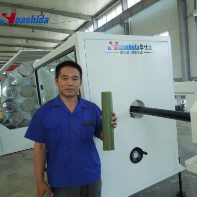China One Step Pert Fiber-Enhanced Flexible PU Insulated Pipe Integrated Production Line for sale