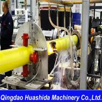 China One-Step Polyurethane Insulated Pipe Production Line with Automated Hydraulic Deviation-correcting and Corrosion Resistance for Thermal Pipelines for sale