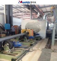 China Steel Pipe External Internal Shot Blasting Blastor Equipment  with Surface Finish Level Sa2.5 for sale