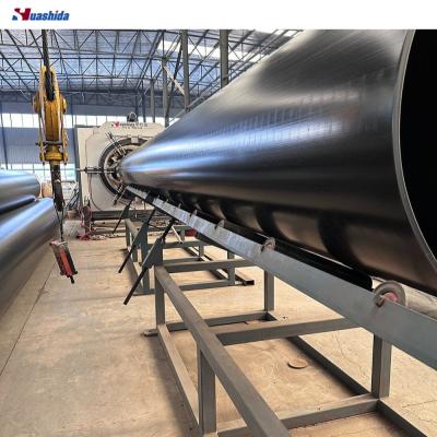 China HDPE PE Jacket Shell Pipe Extruder for Preinsulated Pipe Production Line for sale