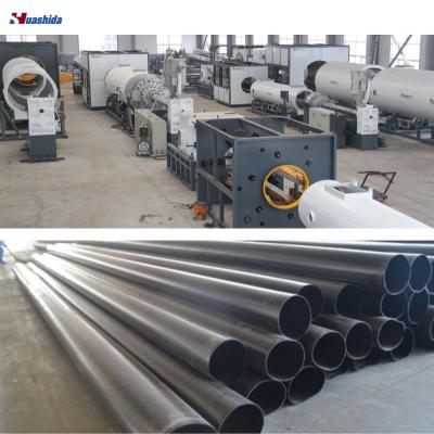 China HDPE Jacket Pipe Production Line for PU Foam Pre-Insulated Pipes Diameter 110-560mm for sale