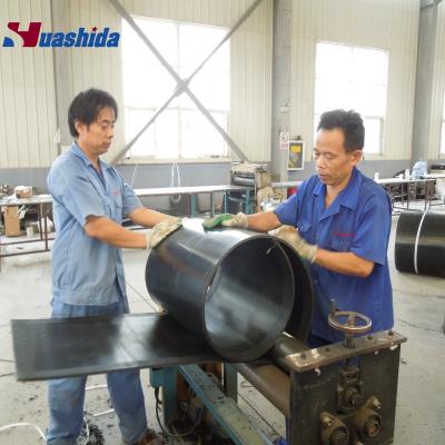 China PE / Polyethylene Electro Fusion Sleeve For Directly Buried Pre Insulated Pipe for sale