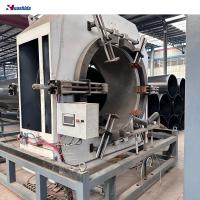 China Fully Automatic Chipless Plastic Tube Cutter for Insulated PE Jacketing Pipes for sale