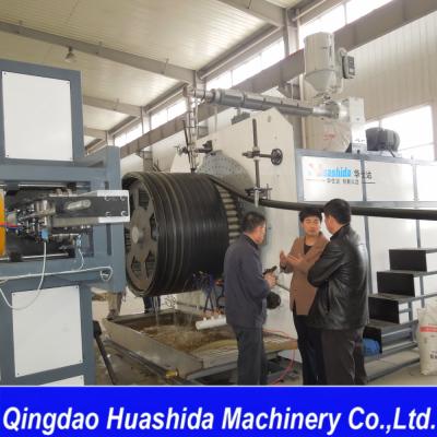 China HDPE Hollow Spiral Pipe Extrusion Machine for Structured Wall Pipes for sale
