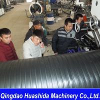 China HDPE Spiral Corrugated Pipe Machinery 200-3000mm Diameter for sale