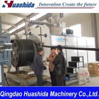 China HDPE Spiral Corrugated Sewer Pipe Machine 300-1200mm Diameter for sale
