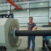 China Municipal Water Supply Sewage Water Pipeline HDPE PP PE Double-Wall Corrugated Pipe for sale