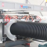 China HDPE PP Double Wall Corrugated Pipe Production Line for Drainage for sale