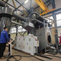China Medium Frequency Heating Rust Removal For 3LPE Steel Pipes 48-3000mm for sale
