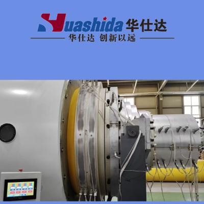 China HDPE Pipe Extruder Vacuum Calibration System 110-1870mm for sale