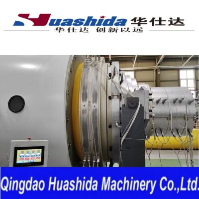 China HDPE Outer Casing Protection Pipe Pre-Insulated Pipe Manufacturing Machinery for District Heating for sale