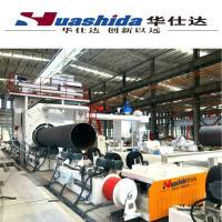 China Plastic PE Preinsulated Pipe Machine / HDPE Jacket Pipe / Sleeve Pipe Tube Making Machine Extrusion Production Line for sale