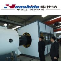 China Plastic PE Preinsulated Pipe Machine / HDPE Jacket Pipe / Sleeve Pipe Tube Making Machine Extrusion Production Line for sale