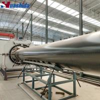 China Single-screw HDPE Pipe Extrusion Line with Vacuum Calibration and PLC Automation for Water Gas Pressure Pipes for sale