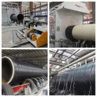 China HDPE Polyurethane Spray Foam Insulated Pipe Machine 500-1600mm for sale