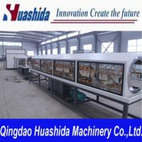 China Plastic Solid Pipe Extrusion Line / PE PP Pipe Production Line for sale