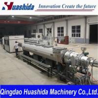 China HDPE Solid Wall Pressure Pipe Extrusion Line for Gas Water Supply for sale