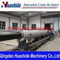 China HDPE Solid Wall Pressure Pipe Extrusion Line for Gas Water Supply for sale