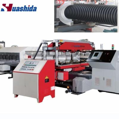 China HDPE PP Double Wall Corrugated Pipe Line 1000kg/H Output for sale
