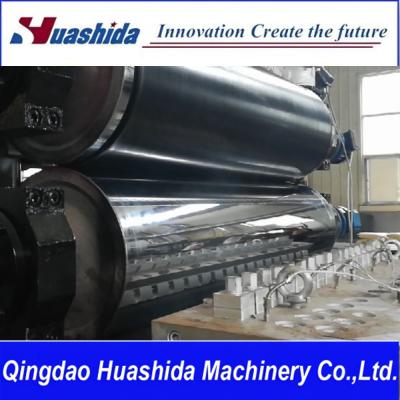 China Automatic PE PP ABS PVC Sheet Extrusion Line 800-1600mm Width for sale