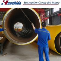 China Computerized HDPE Jacket Pipe Extrusion Line with Single-Screw and Dust-Free Planetary Cutting for Pre-Insulated Pipe Production for sale
