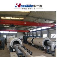 China 110‑2200mm Automatic HDPE Outer Jacket Extrusion Line for PU Foam Pre‑Insulated Pipe for sale