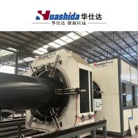 China 110‑2200mm Automatic HDPE Outer Jacket Extrusion Line for PU Foam Pre‑Insulated Pipe for sale