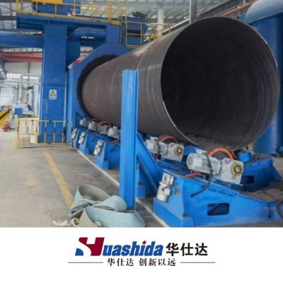 China Automatic 3LPE Coating Pipe Production Line with Powder Coating and Induction Heating for Urban Pipeline Construction for sale