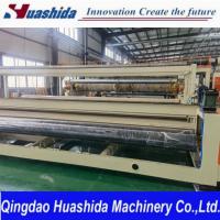 China 0.1-3.0mm Thickness 8000mm Width PE Geosynthetic Membrane Extrusion Line with 1000-200kg/h Capacity for Civil Engineering and Industrial Waterproofing for sale