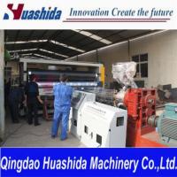 China 0.1-3.0mm Thickness 8000mm Width PE Geosynthetic Membrane Extrusion Line with 1000-200kg/h Capacity for Civil Engineering and Industrial Waterproofing for sale